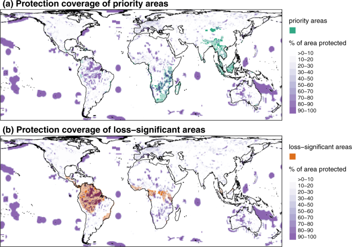 Revisiting species and areas of interest for conserving global ...