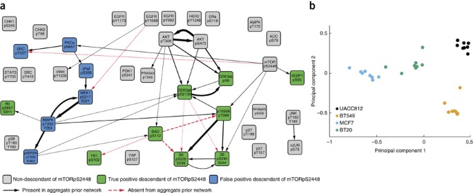 Inferring causal molecular networks: empirical assessment through a ...