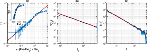 Phase Transition to Turbulence in Spatially Extended Shear Flows | 集智斑图