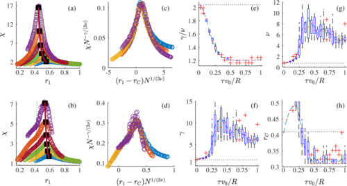 Finite-Size Scaling at the Edge of Disorder in a Time-Delay Vicsek Model | 集智斑图