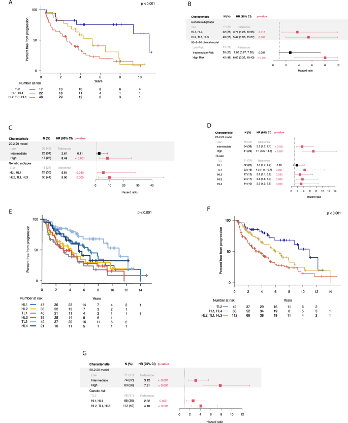 Genetic subtypes of smoldering multiple myeloma are associated with ...