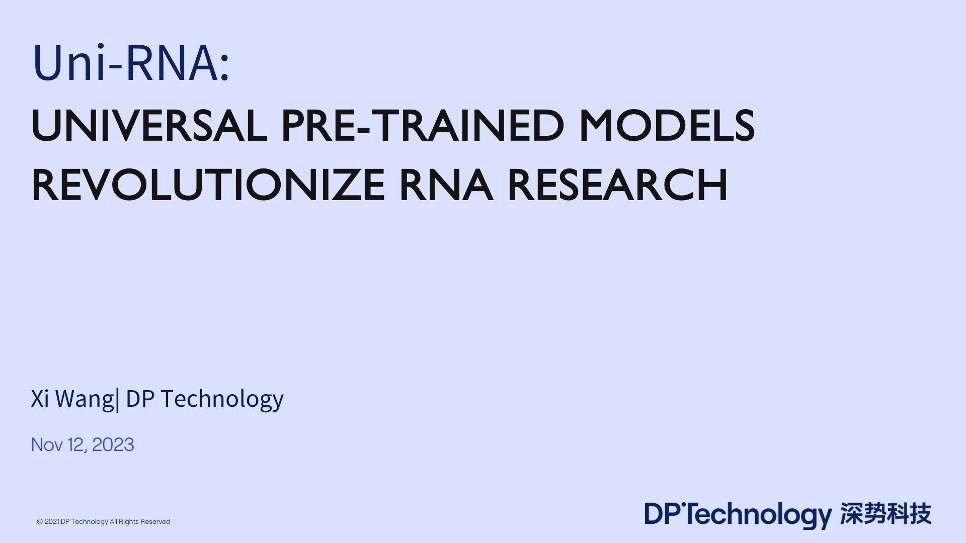 Uni-RNA预训练大模型在RNA科学中的应用 | 集智斑图